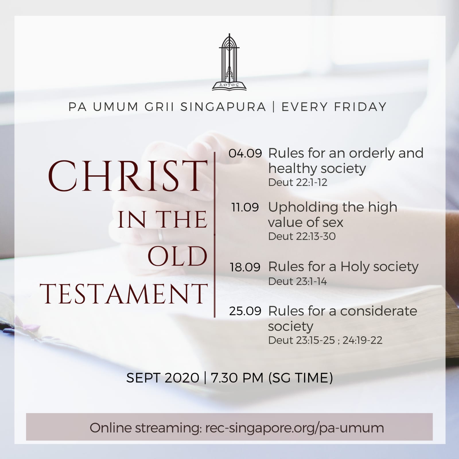 Rec Singapore Reformed Evangelical Church Singapore